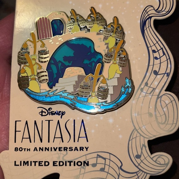 Disney | Wall Decor | Fantasia Magic Brooms Pin | Poshmark